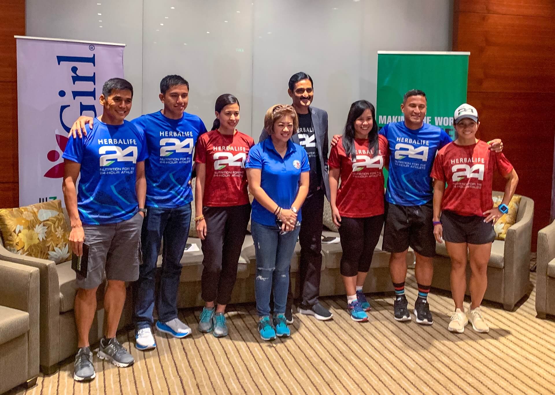 HERBALIFE SENDS AMBASSADORS TO IRONGIRL 2019