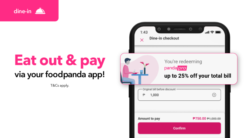 FOODPANDA EAT OUT & PAY! - LLOYD & BEHOLD