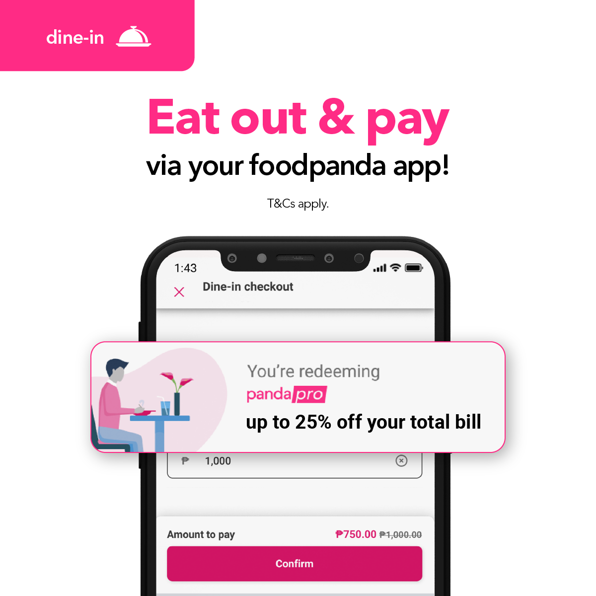 FOODPANDA EAT OUT & PAY! - LLOYD & BEHOLD